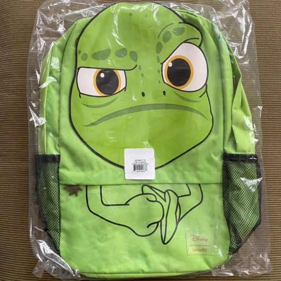 Loungefly | Bags | Disney Tangled Rapunzel Pascal Loungefly Backpack ...